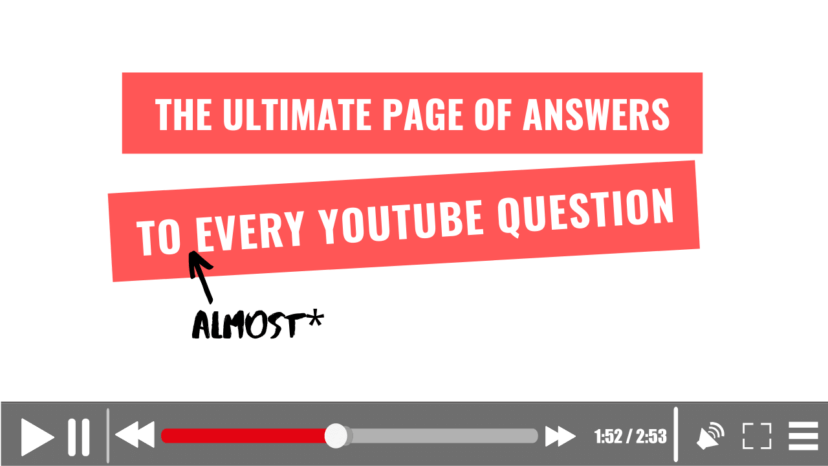 YouTube Tech Tips: Detailed Answers to All of Your YouTube Questions ...