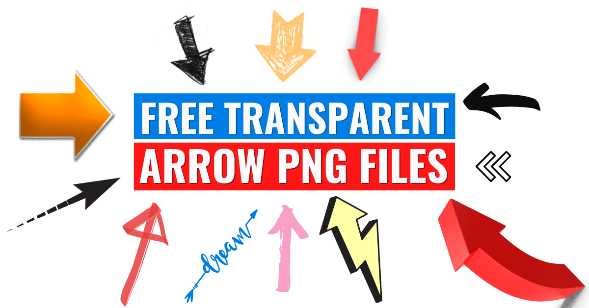 (Actually) Free Transparent Arrow PNG Images You Can Use Anywhere