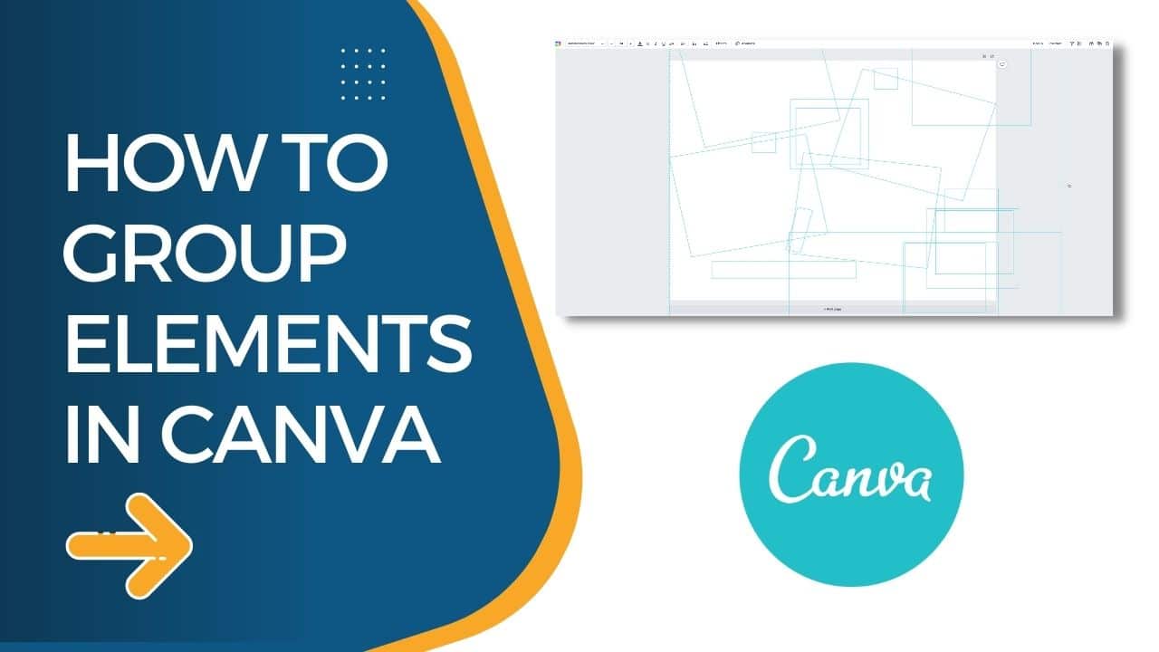 How to Group Elements in Canva - Group Text or Graphics for Easier ...