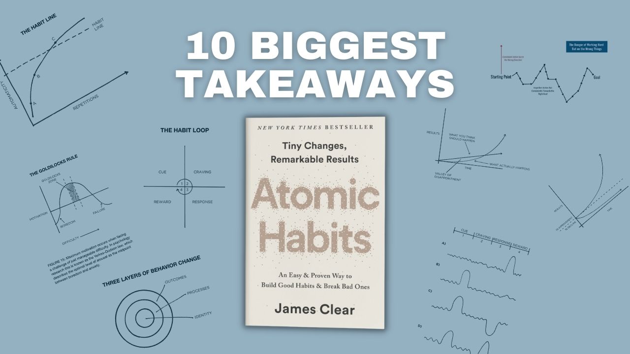 Atomic Habits Cheat Sheet, Review, and Top 10 Takeaways
