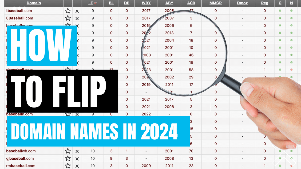 Domain Flipping 101 With Chris Green How To Flip Domain Names For