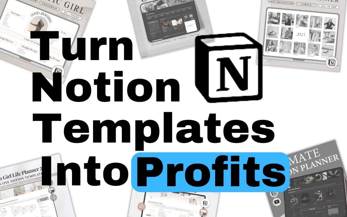 How to Sell a Notion Template Using One Tool